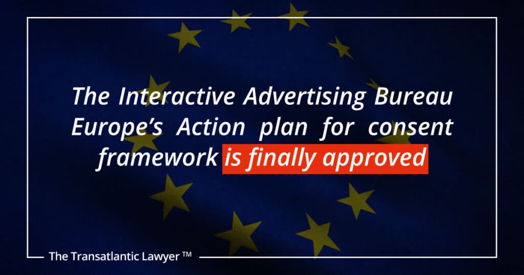 The Interactive Advertising Bureau Europe’s Action plan for consent ...